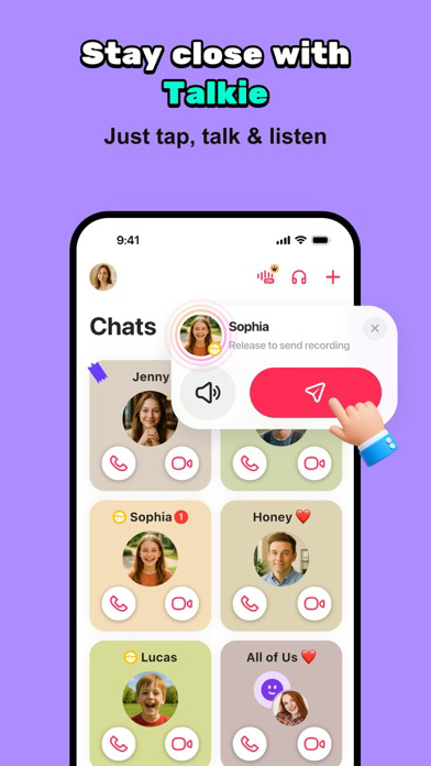 JusTalk Family Messenger for iOS (iPhone) - Free Download at AppPure
