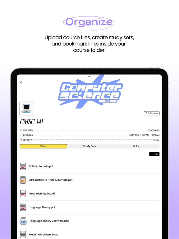 Folderly - Academic Organizer for iOS (iPhone/iPad) - Free Download at ...