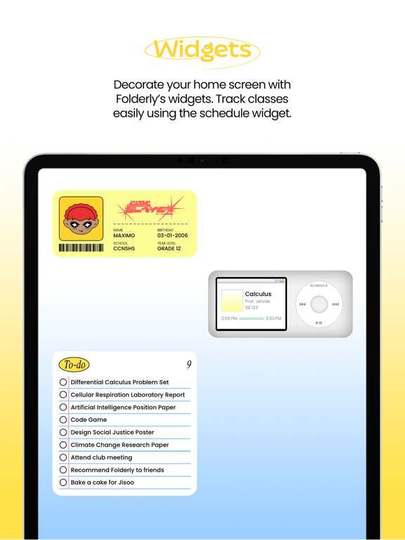 Folderly - Academic Organizer for iOS (iPhone/iPad) - Free Download at ...