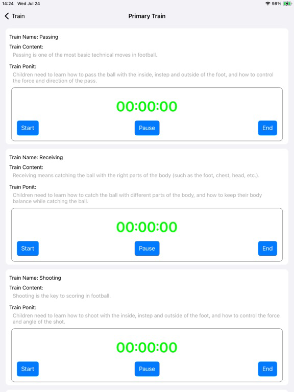 Sptimers: Drill Football for iOS (iPhone/iPad/iPod touch) - Free ...