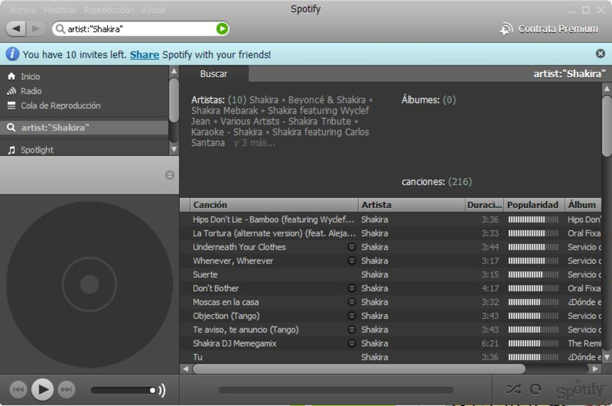 Spotify Search for PC Windows 0.4.4 Download