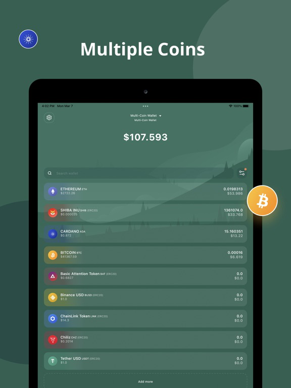 Hippo Wallet: Crypto Wallet for iOS (iPad) - Free Download at AppPure