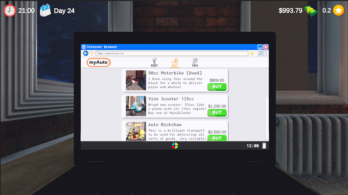 Food Delivery Simulator for PC Windows Download