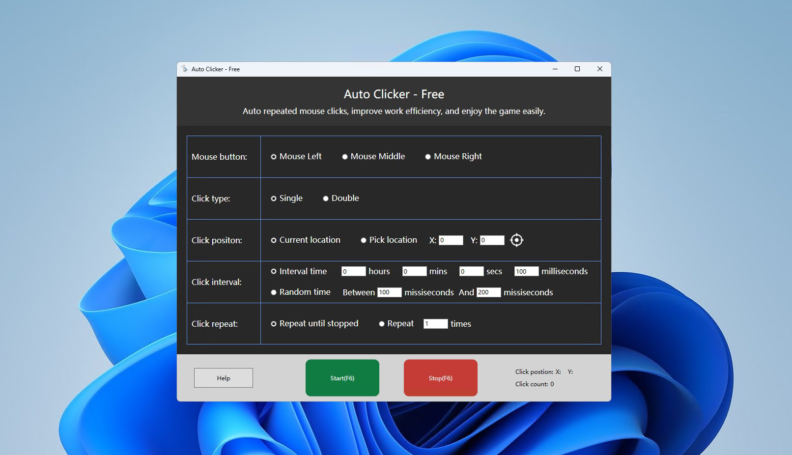 Auto Clicker - Free for PC Windows Download