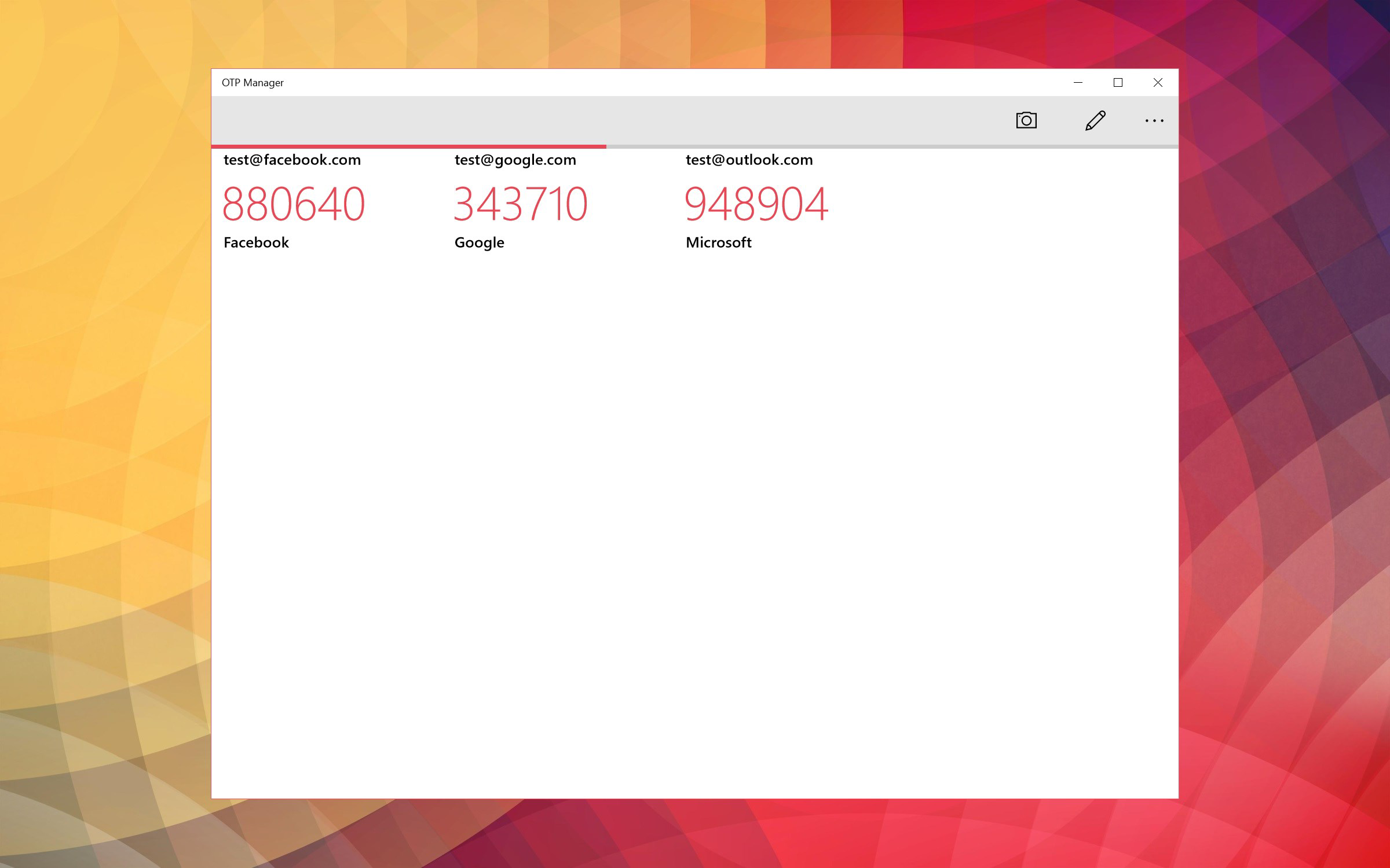 OTP Manager for PC Windows Download
