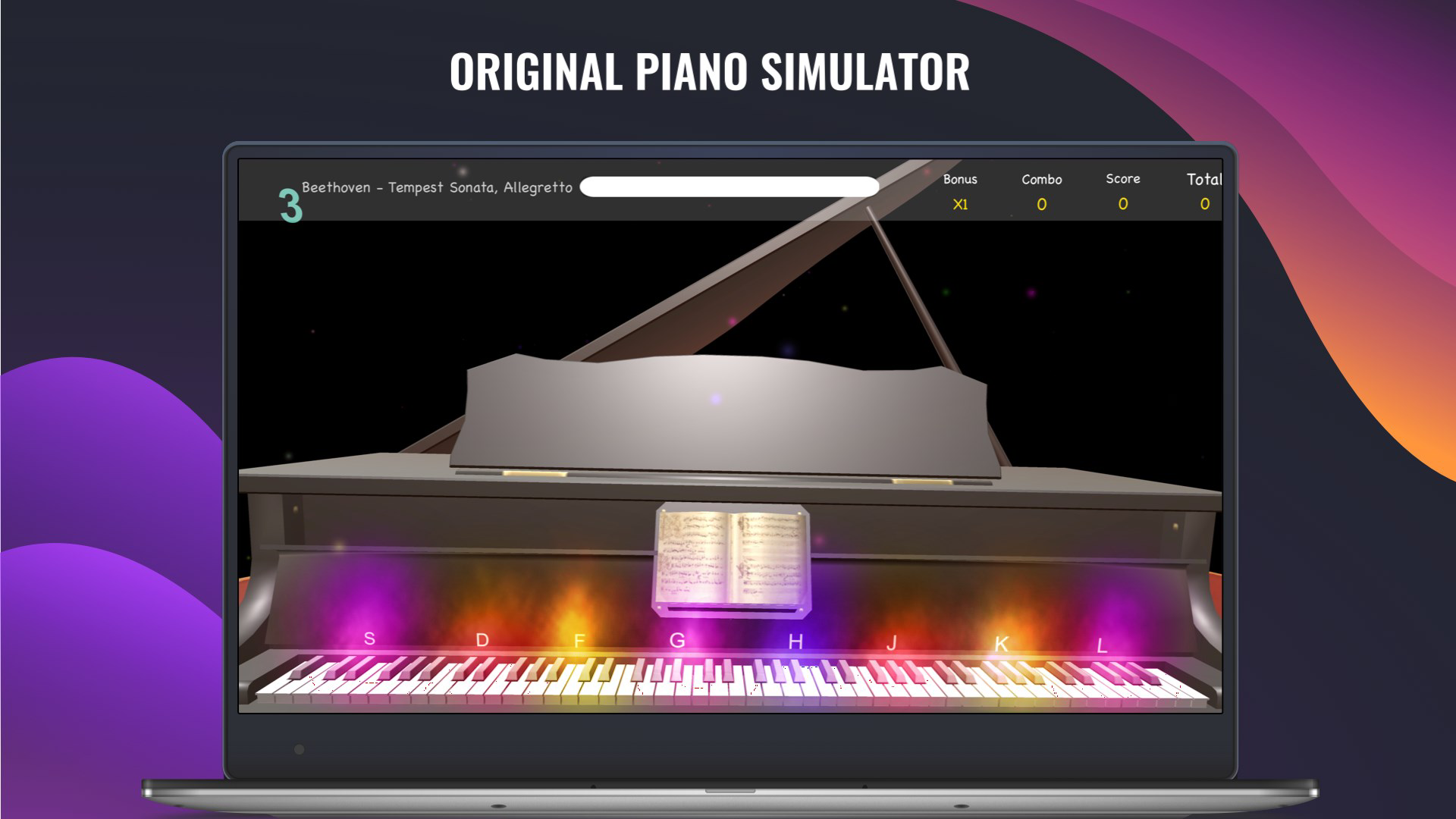 Piano Simulator - Virtual Music Instrument for PC Windows Download