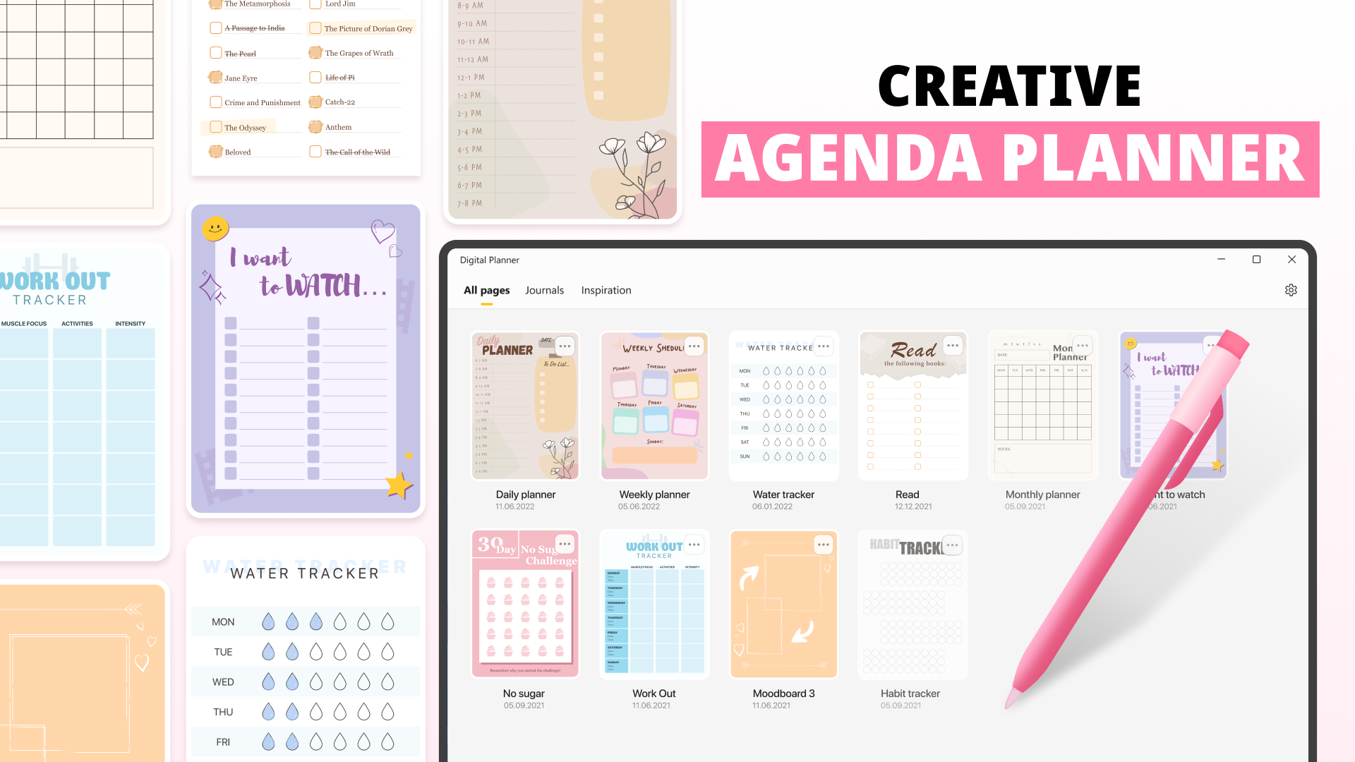 Digital Planner - Creative Agenda & Organizer for PC Windows Download