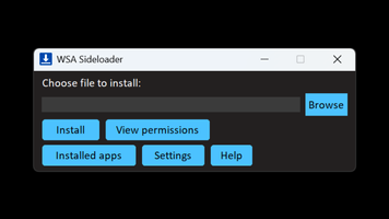 WSA Sideloader for PC Windows Download