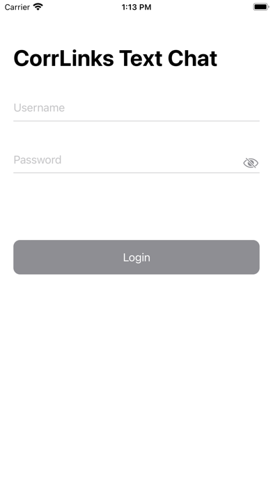 CorrLinks Text Chat for iOS (iPhone/iPad) - Free Download at AppPure