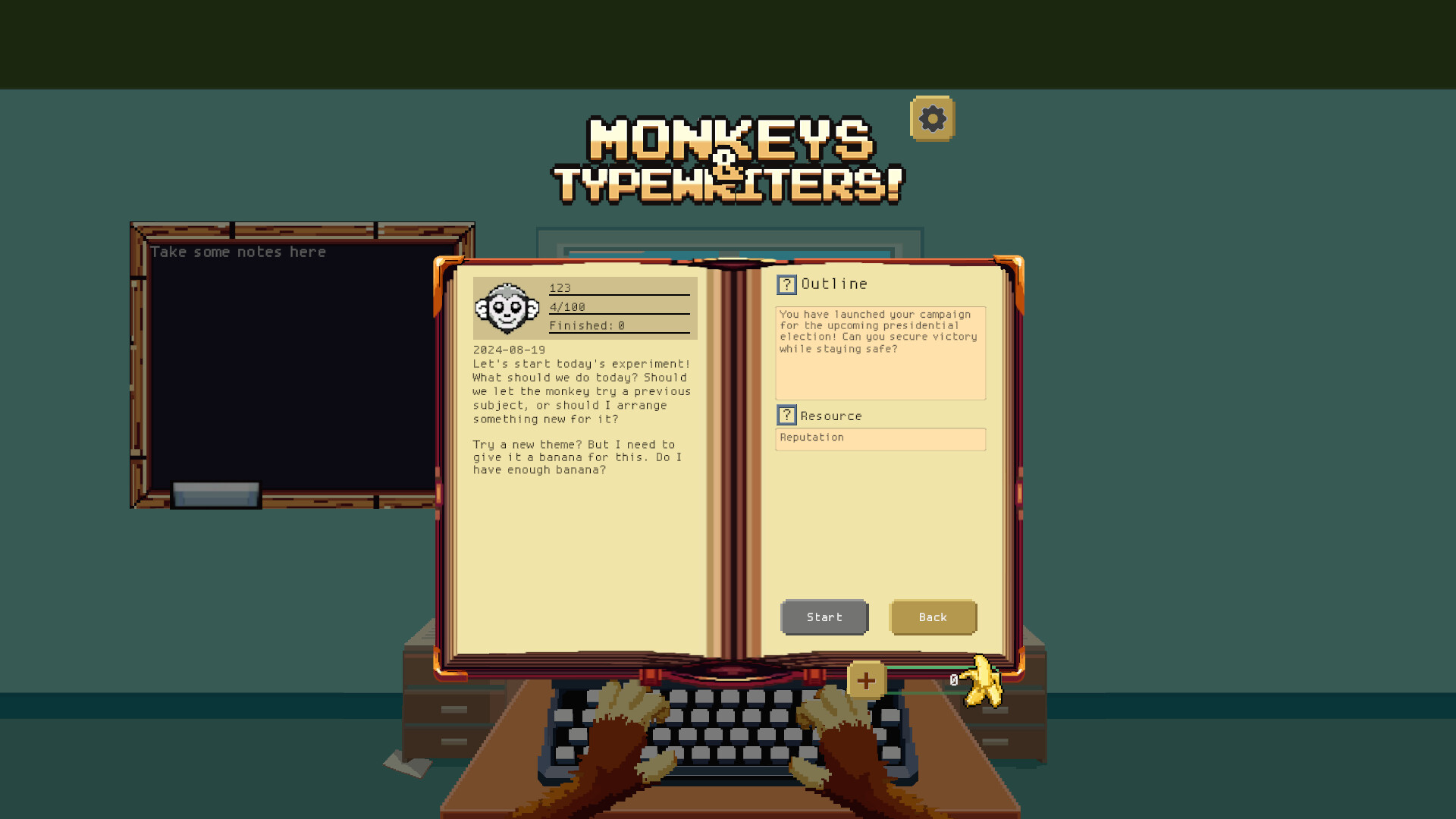 Monkeys & Typewriters! for PC Windows Download