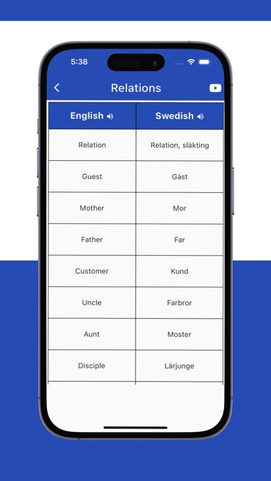 Swedish Words App for iOS (iPhone/iPad) - Free Download at AppPure
