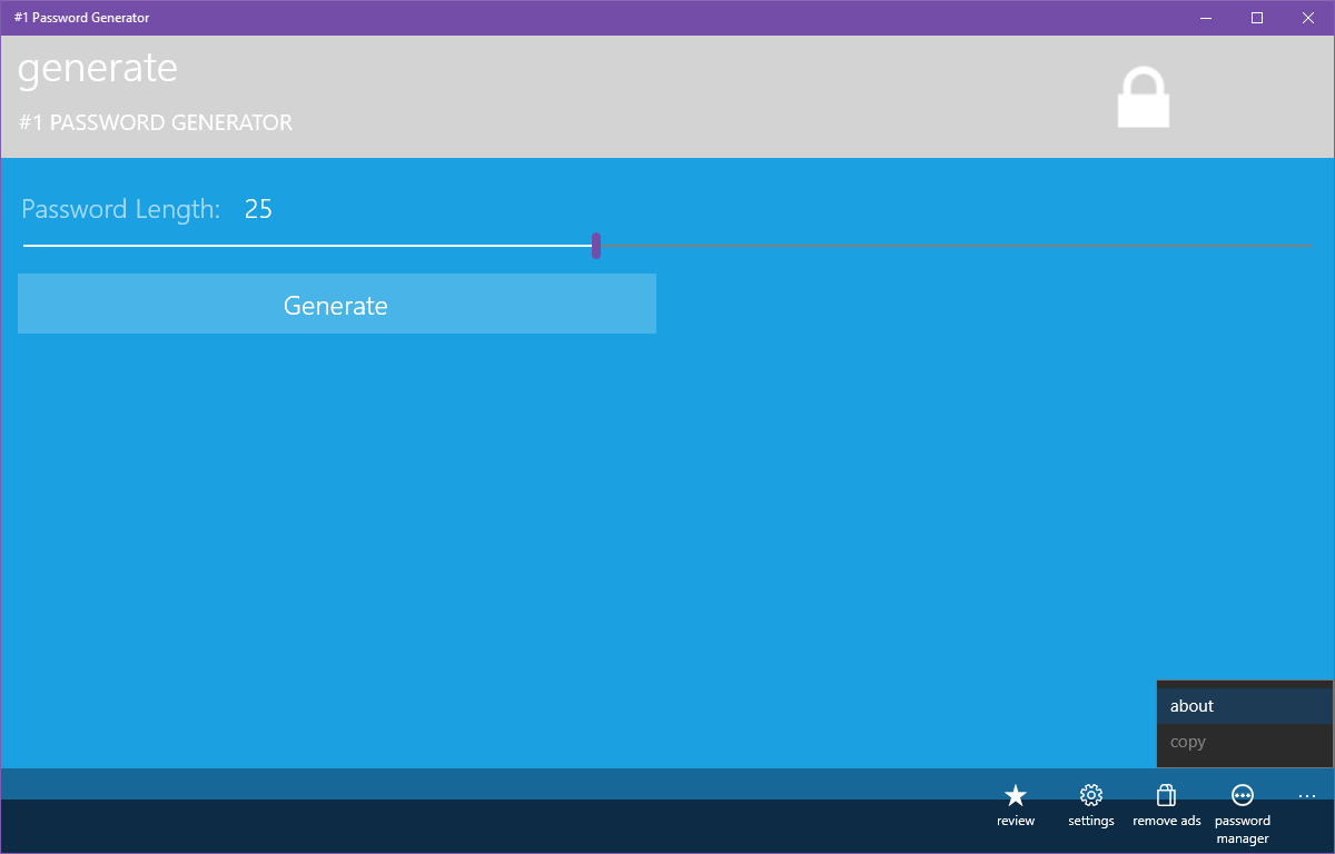 #1 Password Generator for PC Windows Download