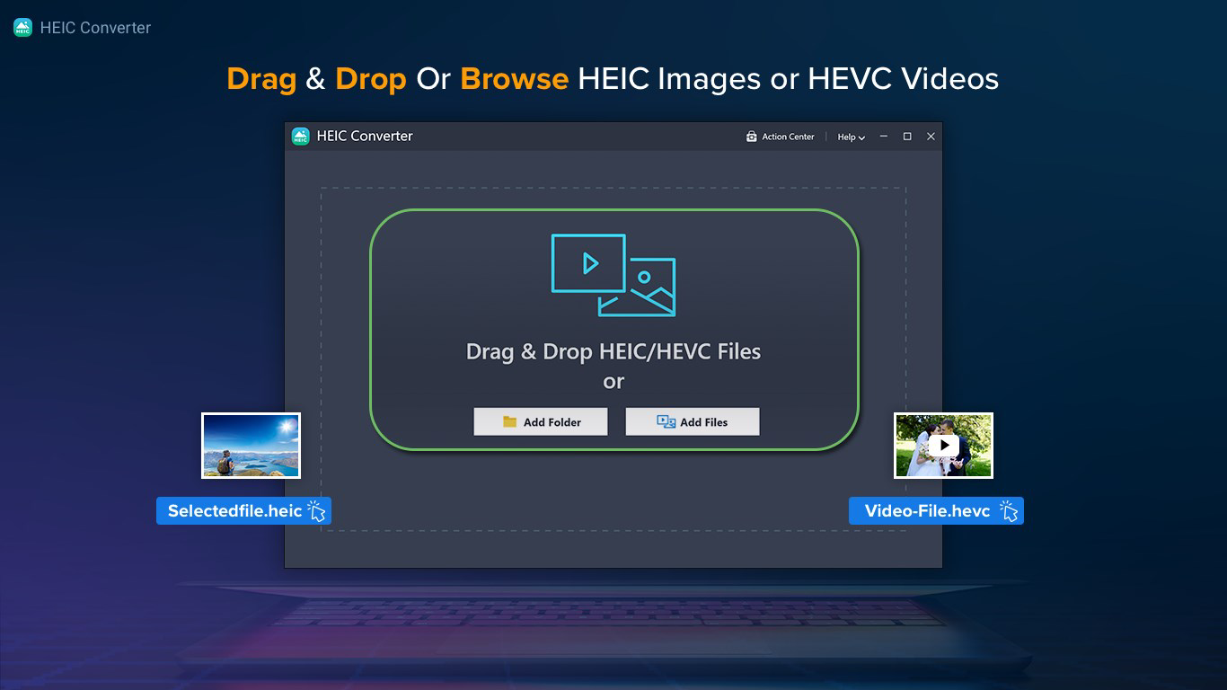 HEIC Converter: HEIC to JPG, HEIC to PNG, HEVC to MP4 for PC Windows ...