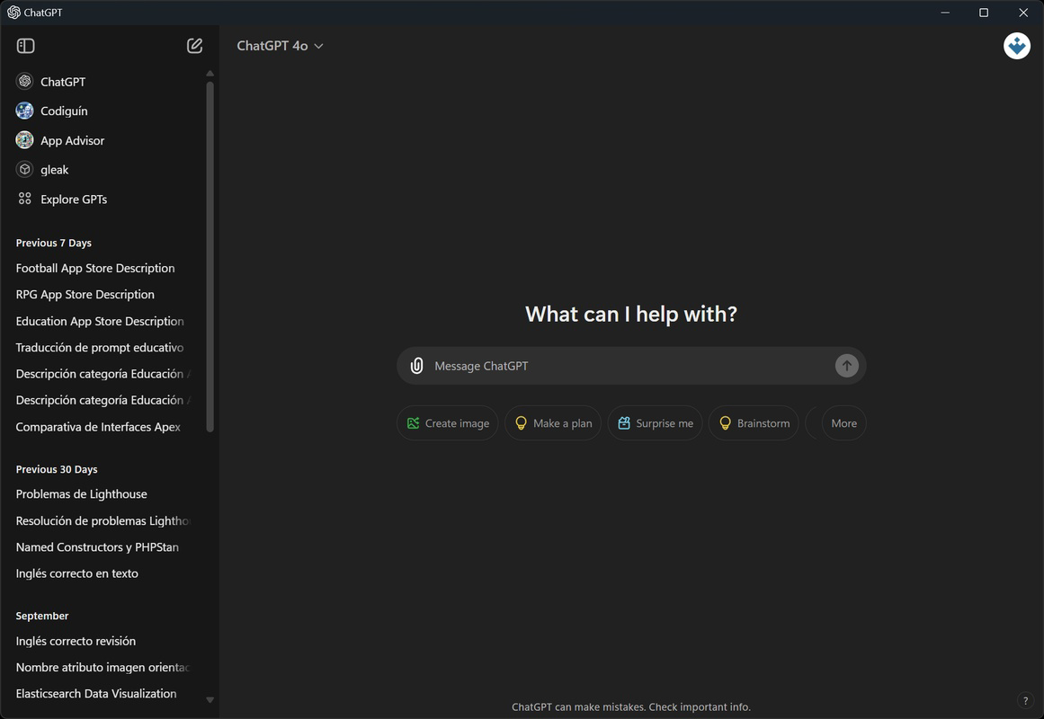 ChatGPT for PC Windows 2025.722.245.0 Download