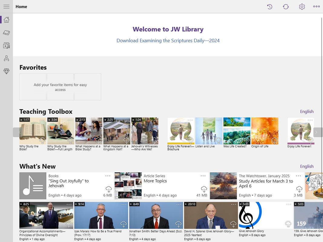 Download JW Library Latest 15.1.64 for Windows PC