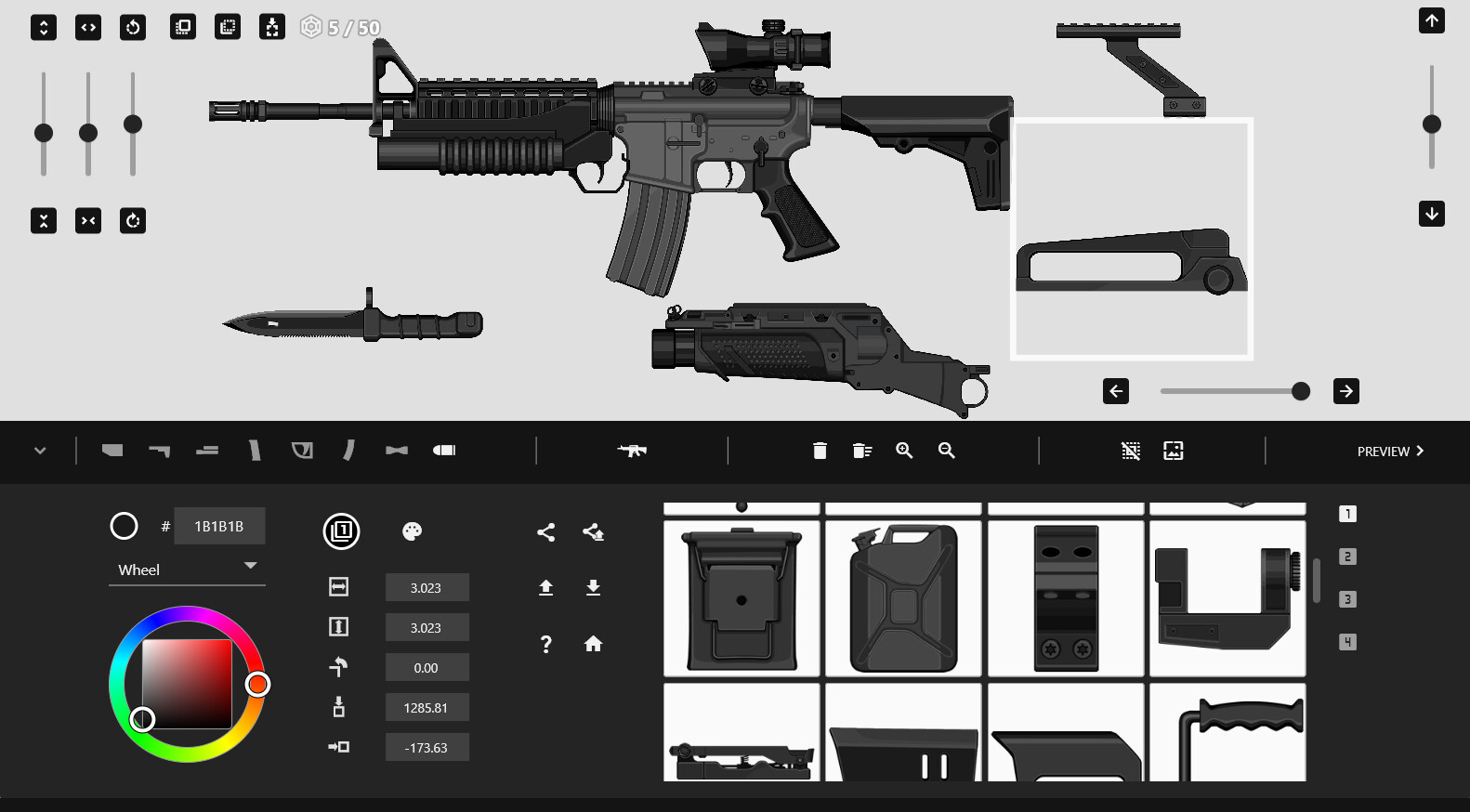 Gun Maker - pimp my weapon for PC Windows Download