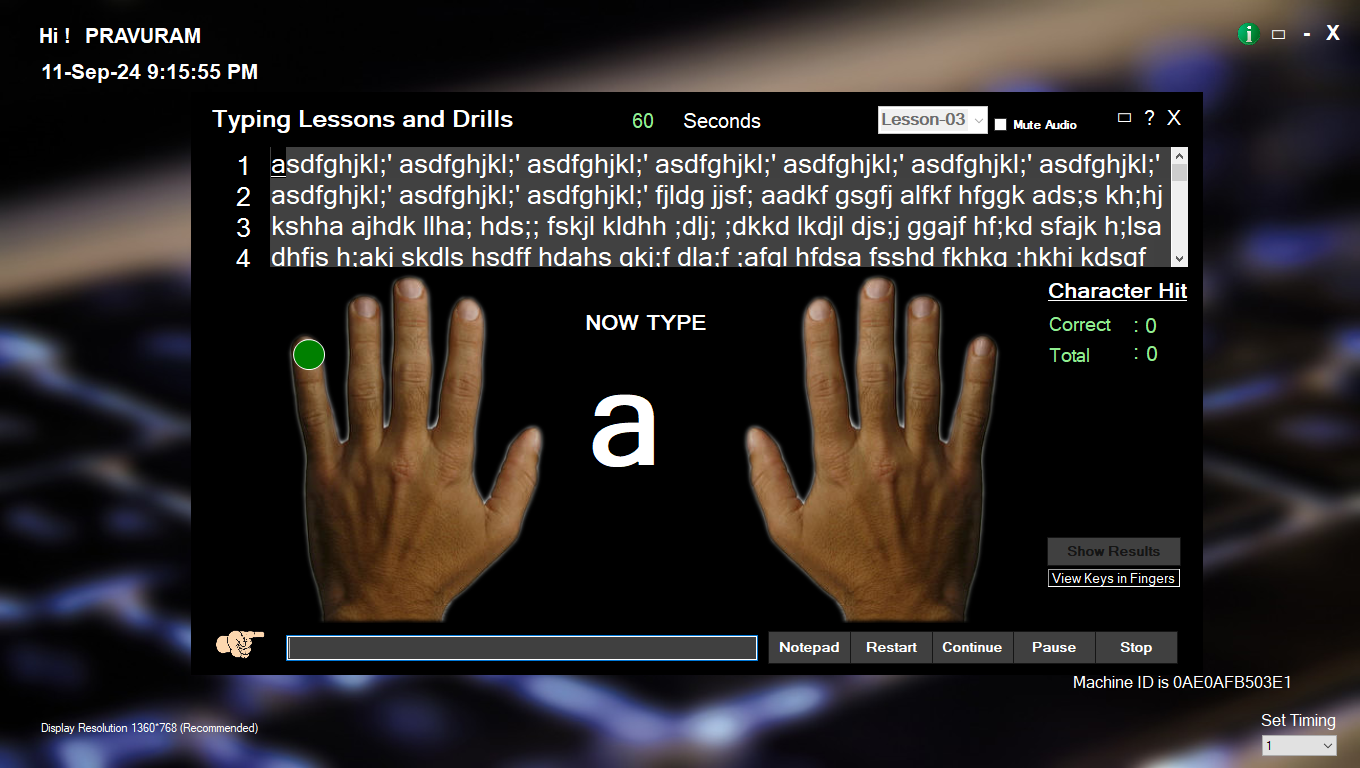 EG Typing Software for PC Windows Download