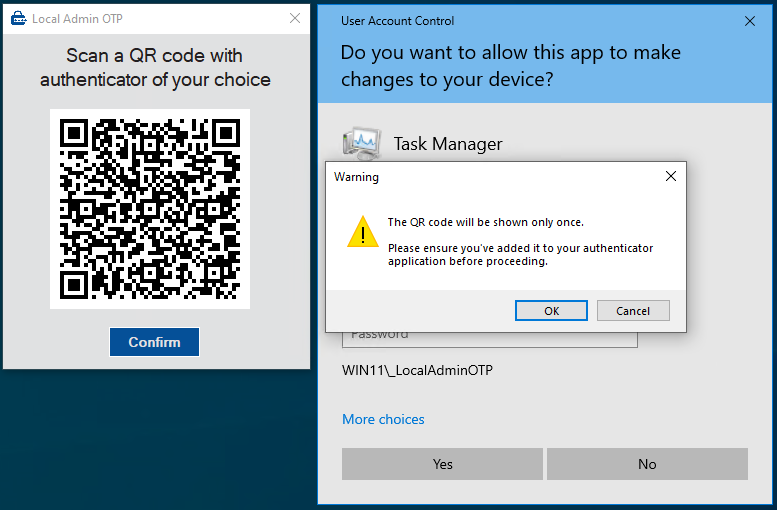 Local Admin OTP for PC Windows Download