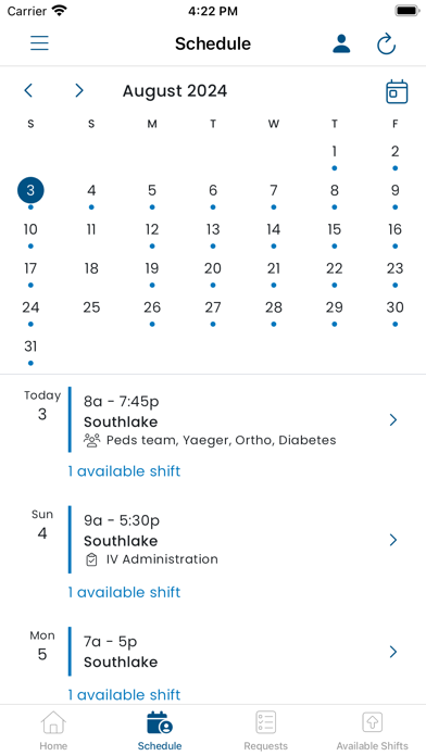BetterShifts for iOS (iPhone) - Free Download at AppPure