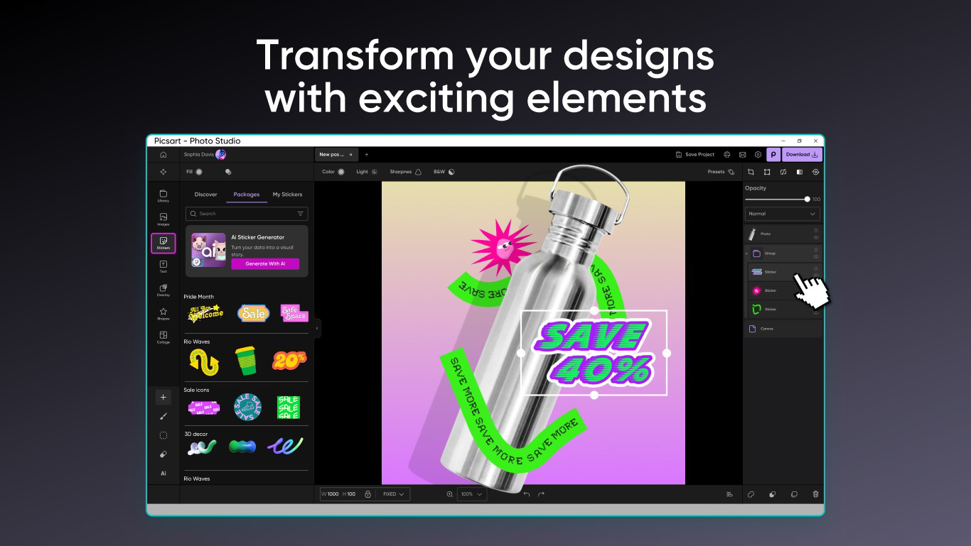 Picsart AI Photo Editor for PC Windows Download