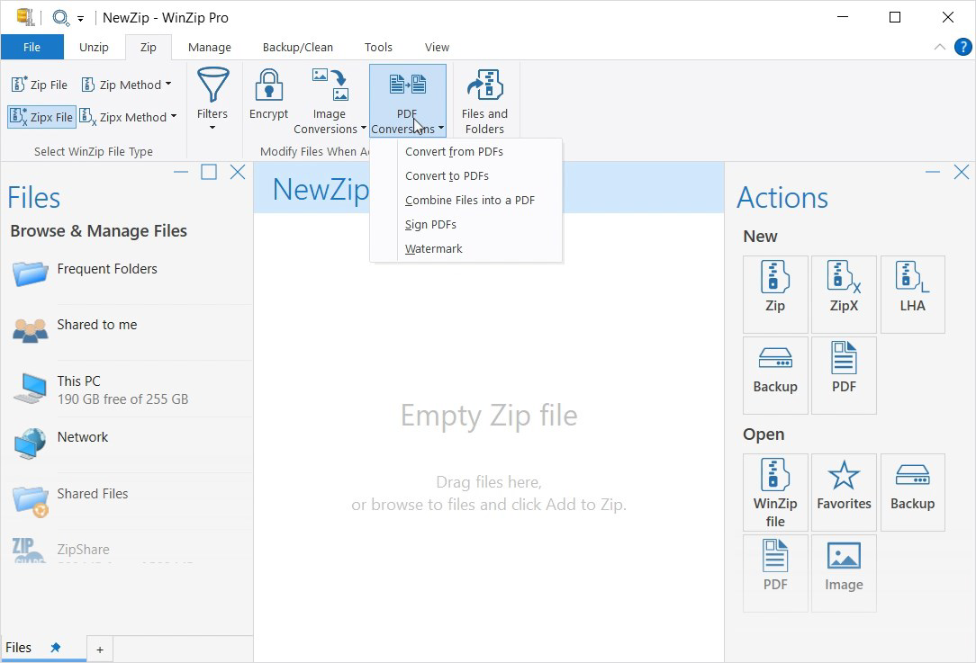 WinZip Microsoft Store Edition for PC Windows Download