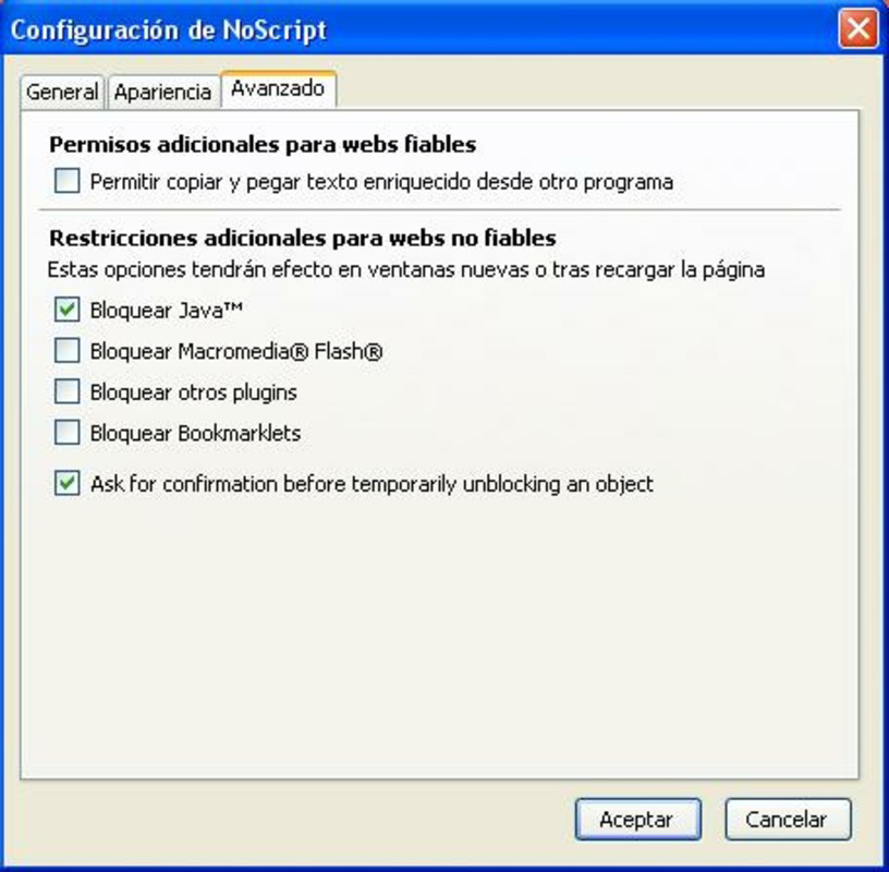 NoScript for PC Windows 11.4.24 Download