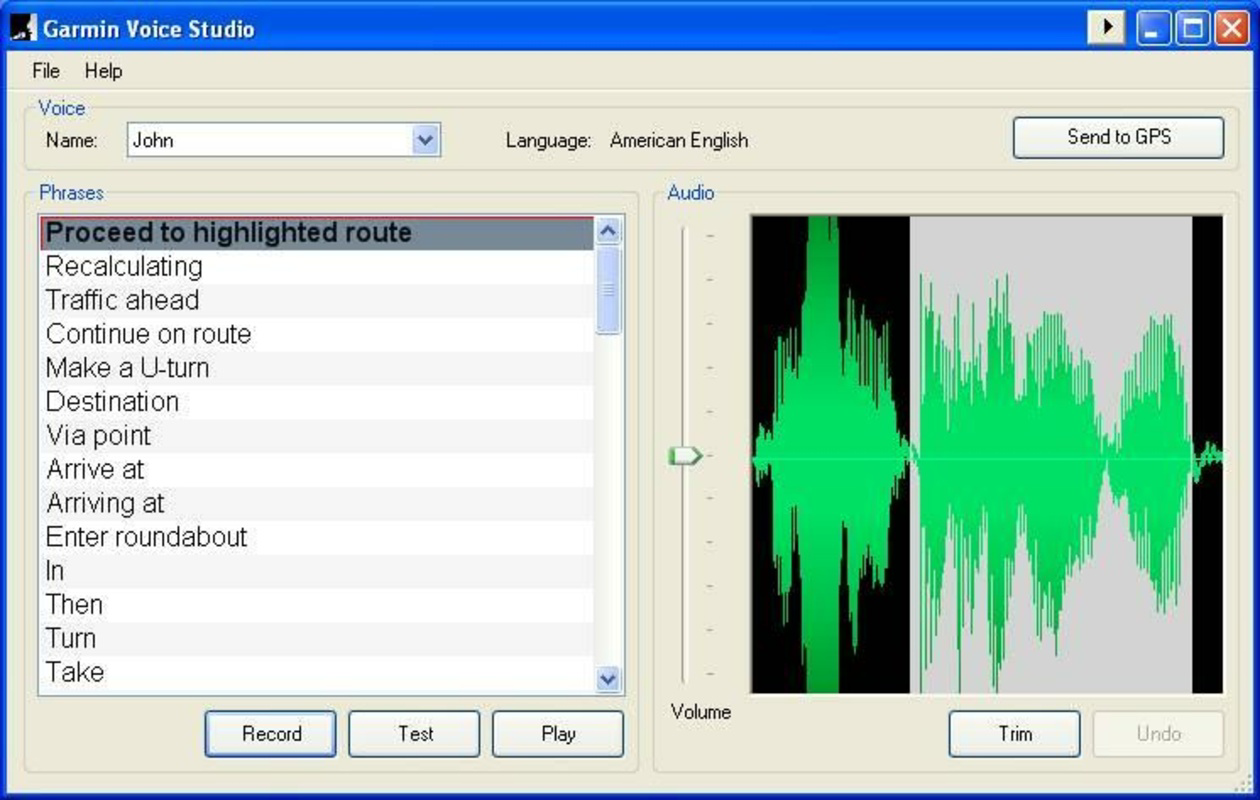 Garmin Voice Studio for PC Windows Download