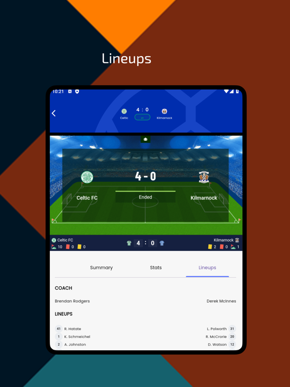 ScoreTV - Live scores & TV for iOS (iPhone/iPad/iPod touch) - Free ...