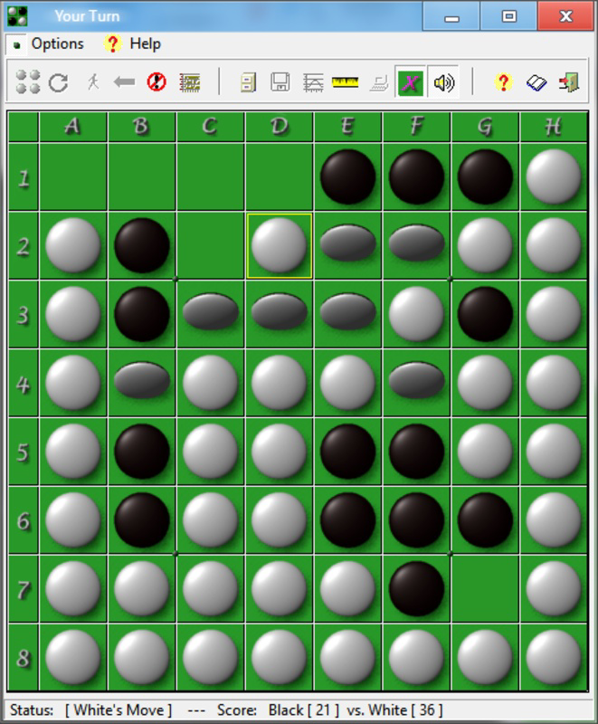 Deep Green Reversi for PC Windows 6.0 Download