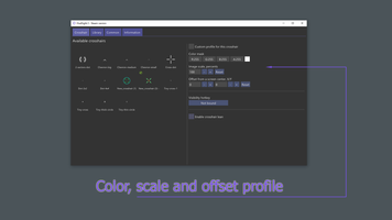 HudSight - crosshair overlay for PC Windows Download