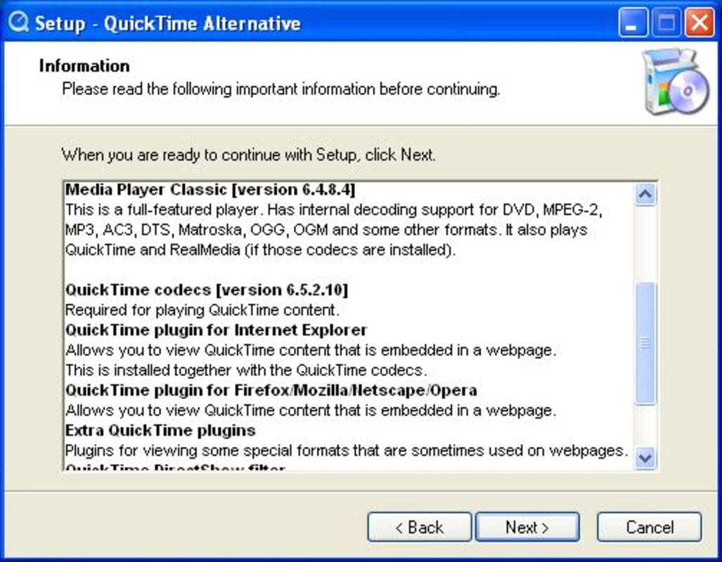 QuickTime Alternative for PC Windows 3.1.1 Download
