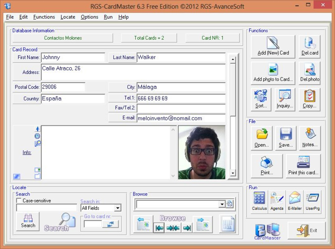 RGS CardMaster for PC Windows 7.0 Download