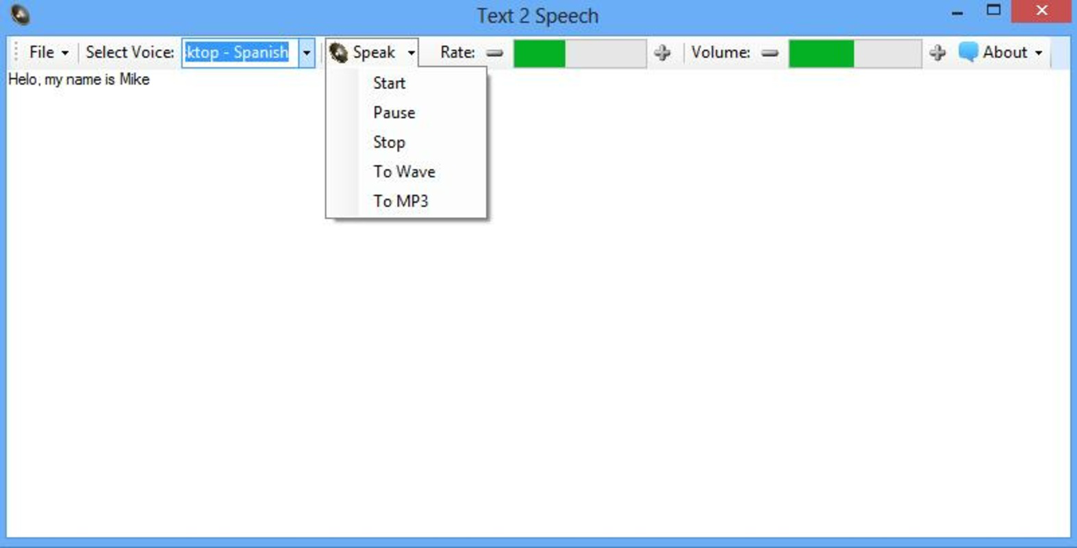 Text2Speech for PC Windows 1.0.2.4 Download