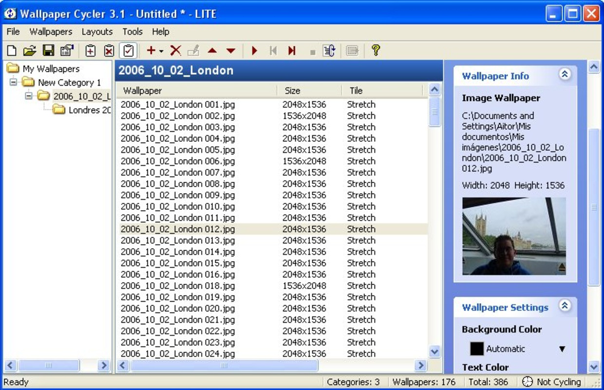 Wallpaper Cycler for PC Windows 3.6.0.180 Download