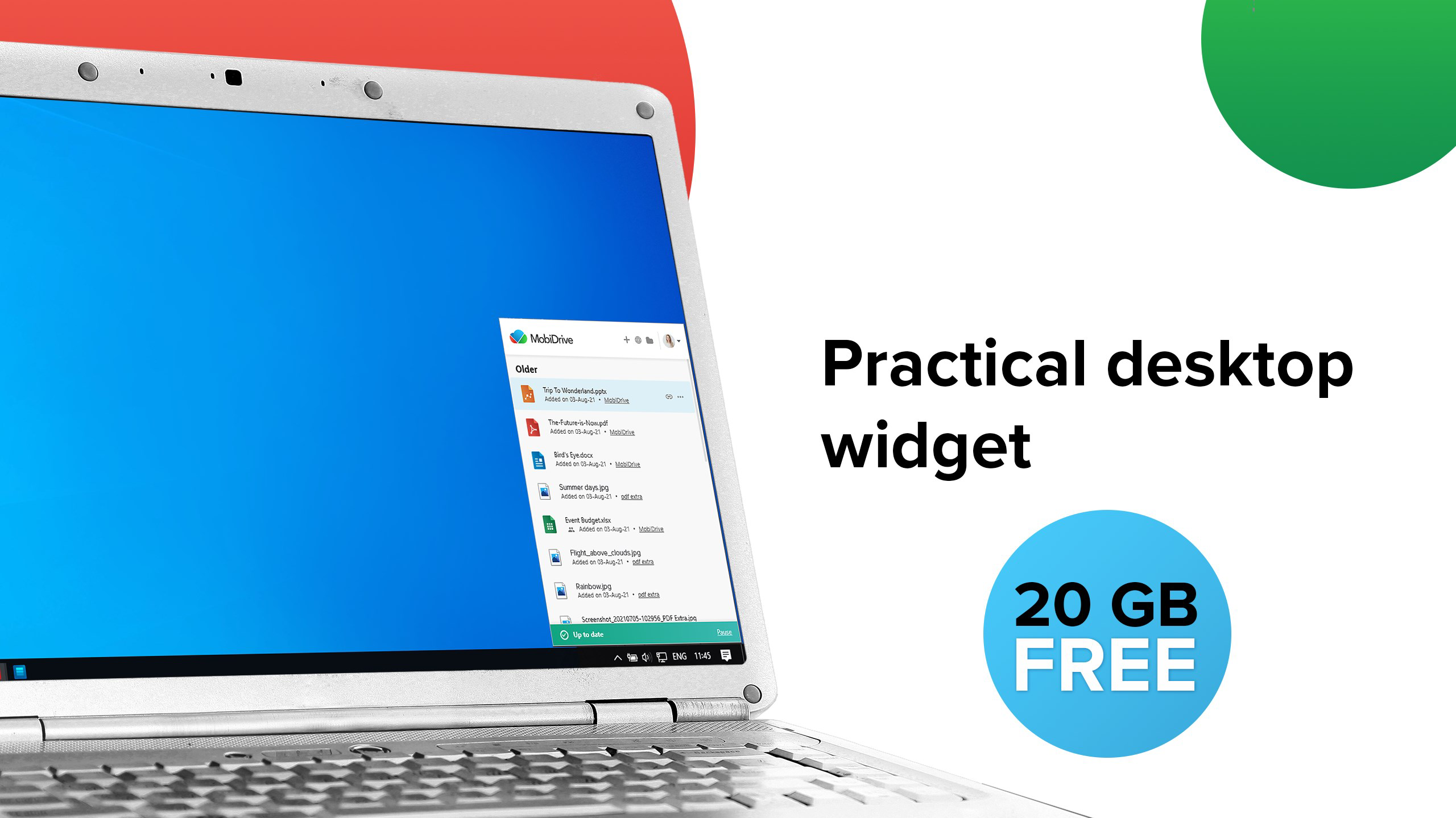 MobiDrive - Cloud Storage & Sync for PC Windows Download
