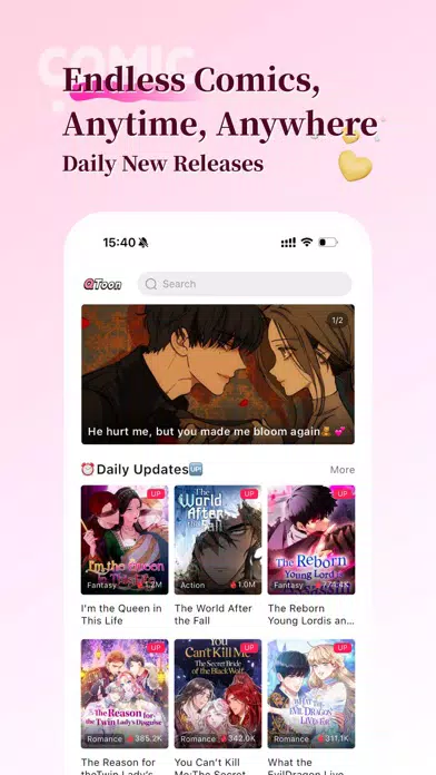 QToon - Webtoon & Manga for iOS (iPhone/iPad/iPod touch) - Free ...