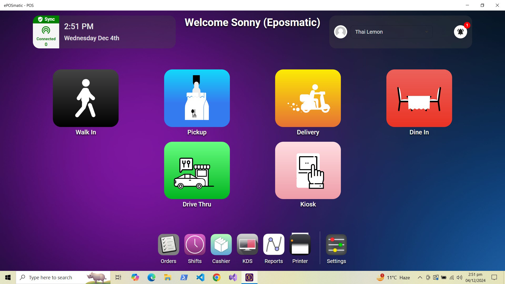 ePOSmatic - POS for PC Windows Download