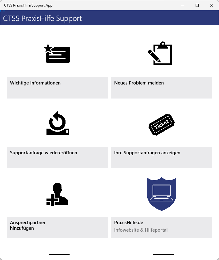 CTSS PraxisHilfe Support App for PC Windows Download