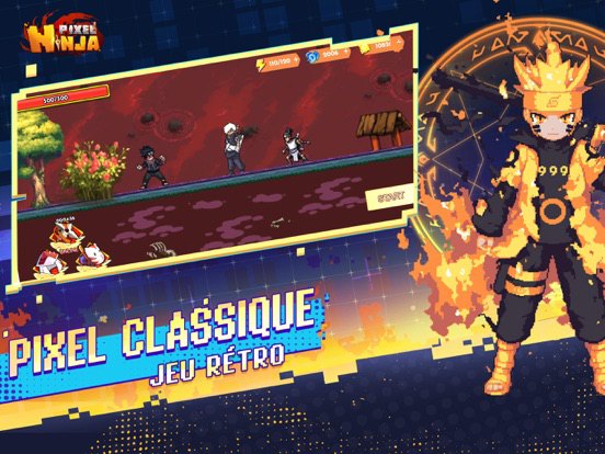Pixel Epic: Ninja Clash pour iOS (iPhone/iPad/iPod touch ...