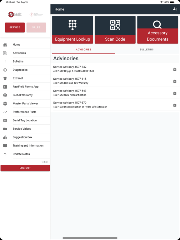 Exmark Dealer HQ for iOS (iPhone/iPad) - Free Download at AppPure