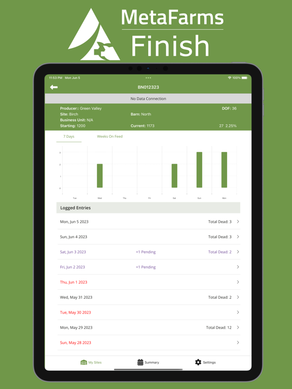 MetaFarms Finish Mobile for iOS (iPhone/iPad) - Free Download at AppPure