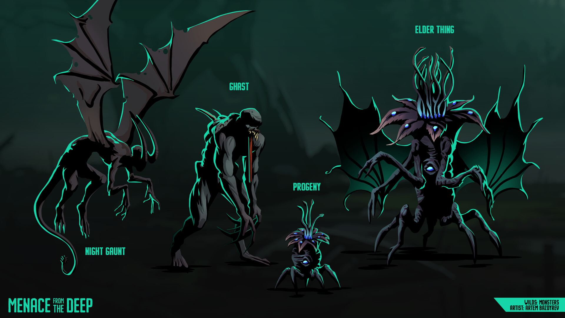 Menace from the Deep - Digital Artbook for PC Windows Download