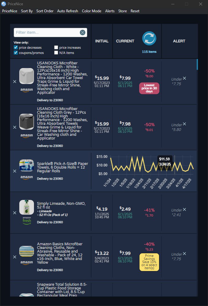 PriceNice for PC Windows Download