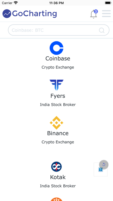 GoCharting for iOS (iPhone/iPad/iPod touch) - Free Download at AppPure