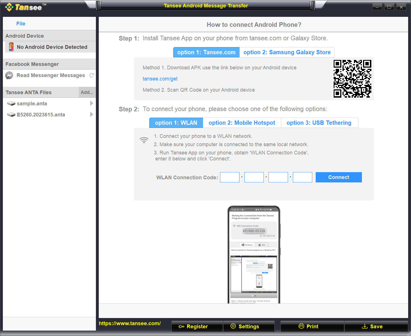 Tansee Android Message Transfer for PC Windows Download