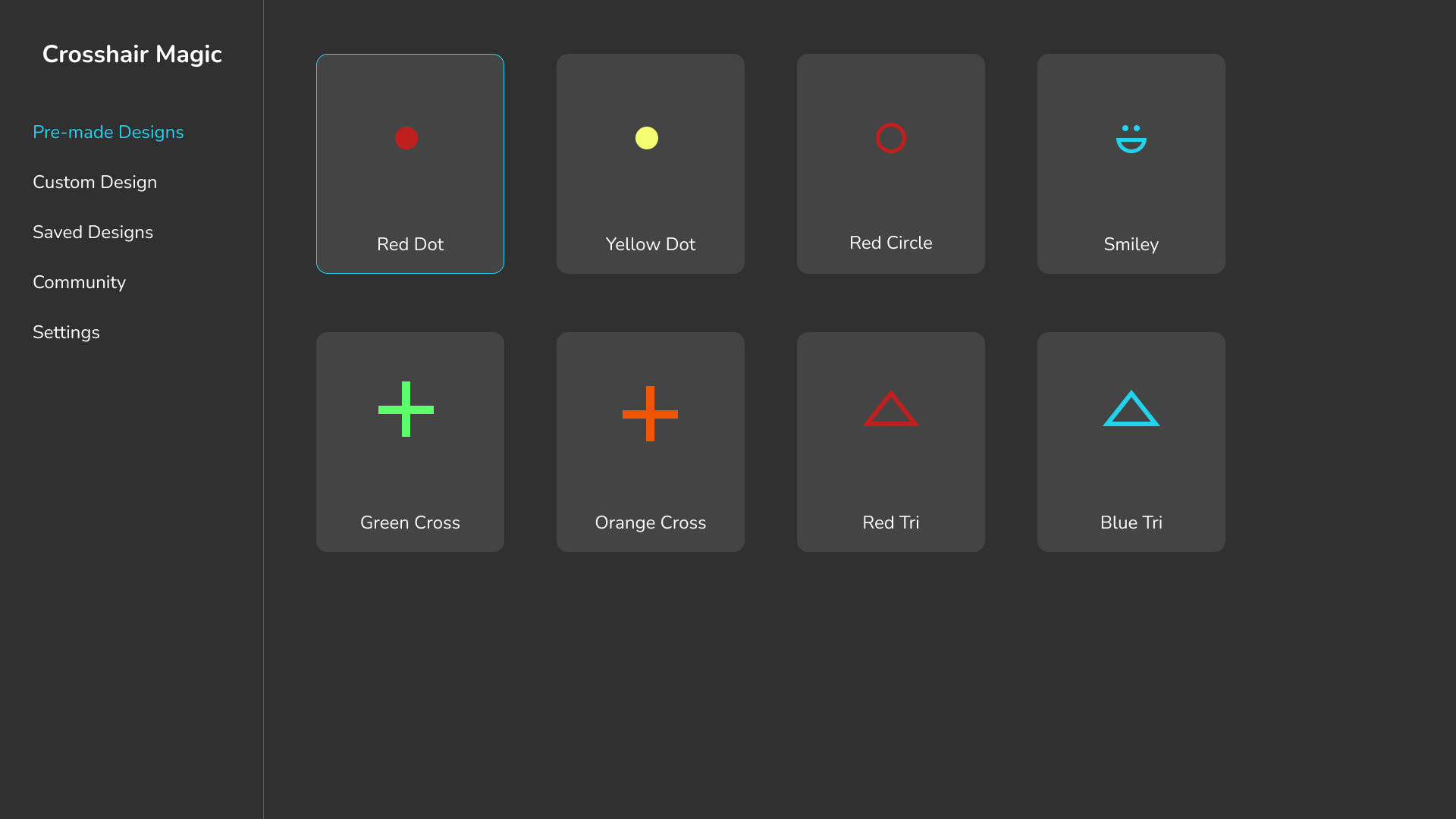Crosshair Magic - in game overlay for PC Windows Download