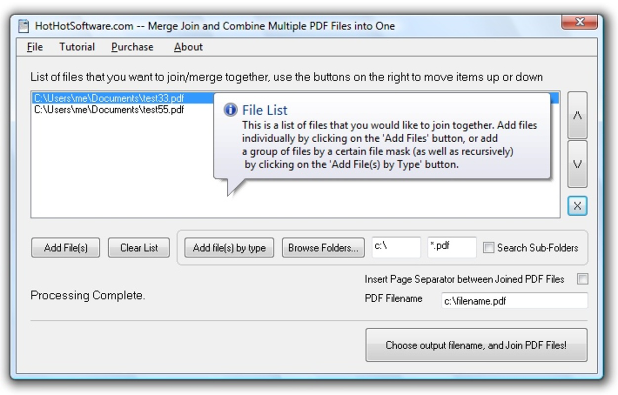 Merge Join and Combine Multiple PDF Files into One from Windows for PC ...