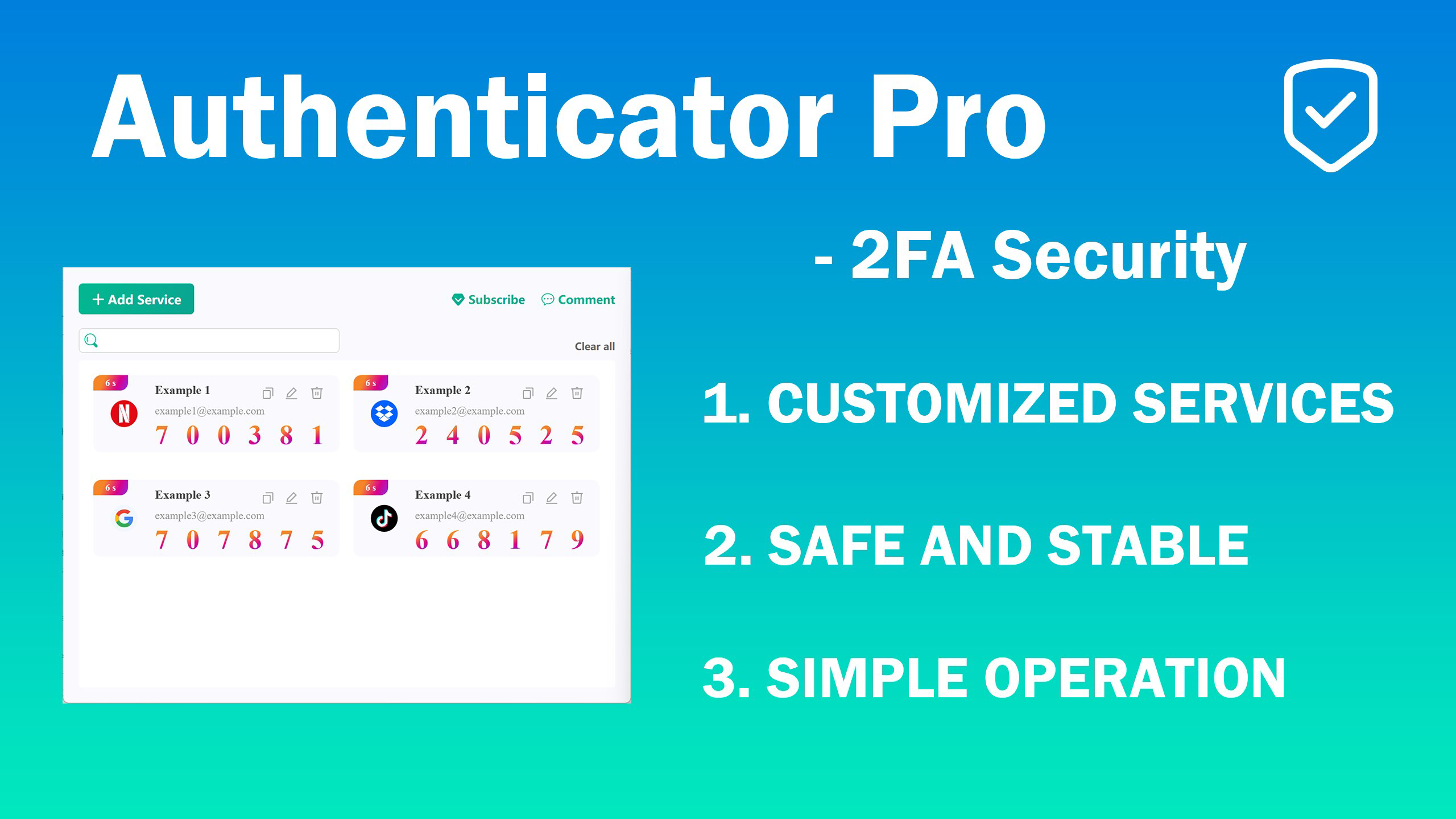 Authenticator Pro - 2FA Security for PC Windows Download