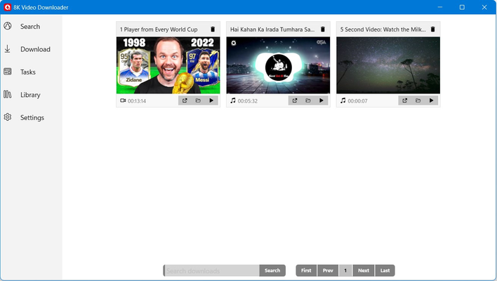 8K Video Downloader for PC Windows Download