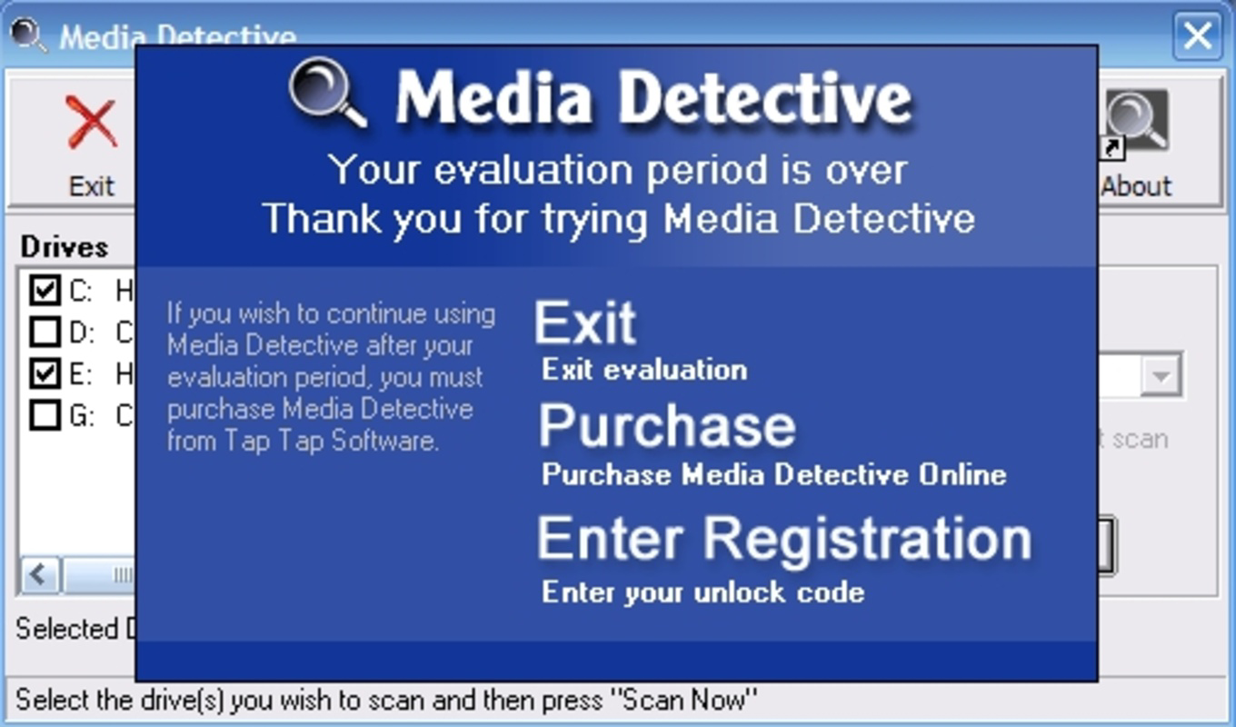 Media Detective for PC Windows 3.1 Download